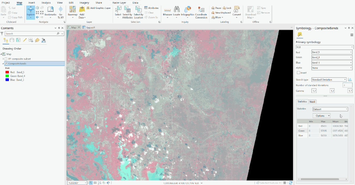 Dynamic Range Adjustment for symbolizing rasters — mapping 101