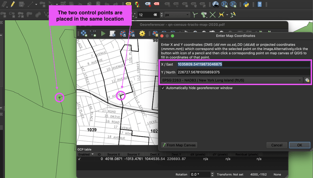 Georeferencing in QGIS — mapping 101