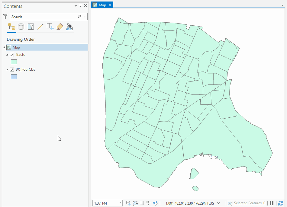 Map Views in ArcGIS Pro — mapping 101
