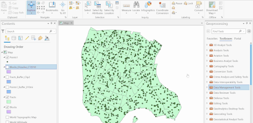 Creating Points from Polygons (Feature to Point tool) — mapping 101