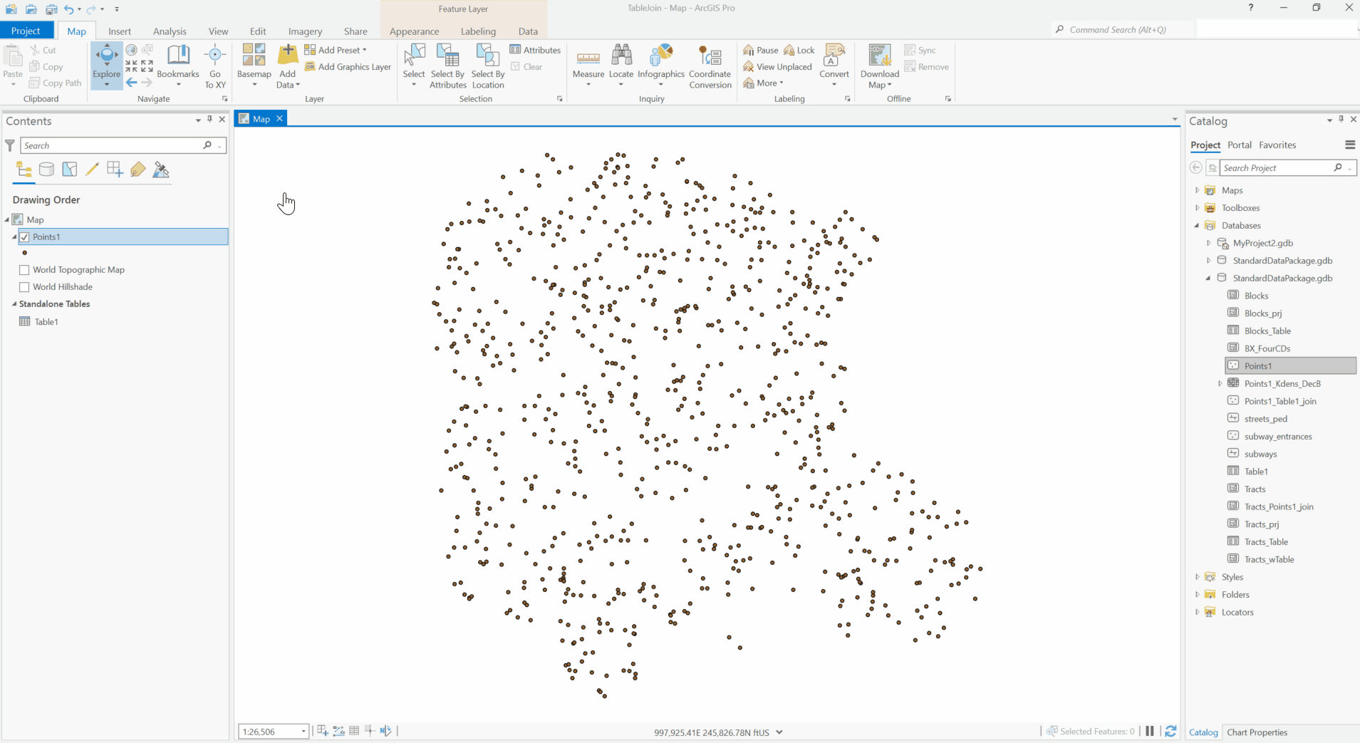 Table Joins — mapping 101