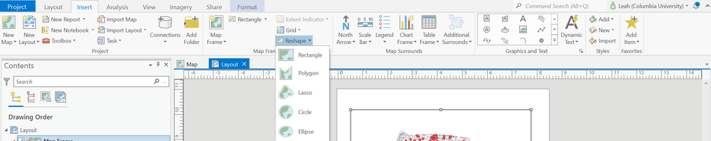 the Layout View & Map Frames — mapping 101