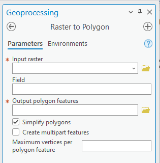 Converting Rasters to Polygon Features — mapping 101