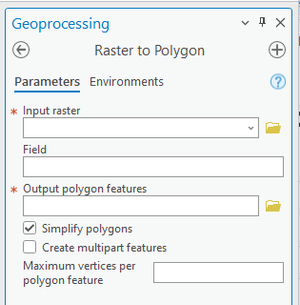 Converting Rasters to Polygon Features — mapping 101