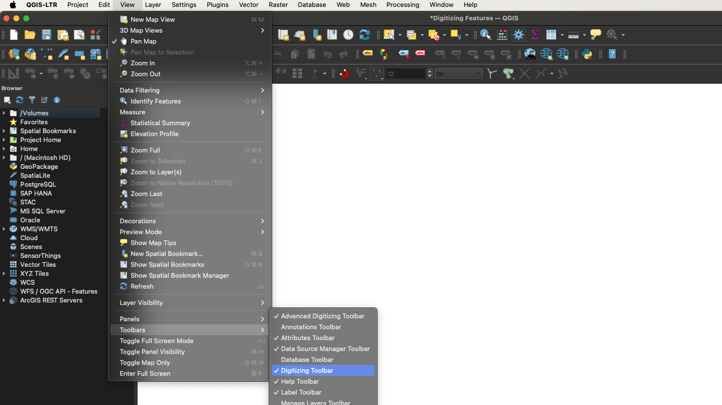 Digitizing Points — mapping 101
