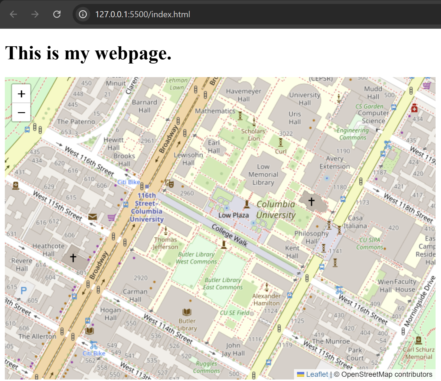Getting Started with Leaflet — mapping 101
