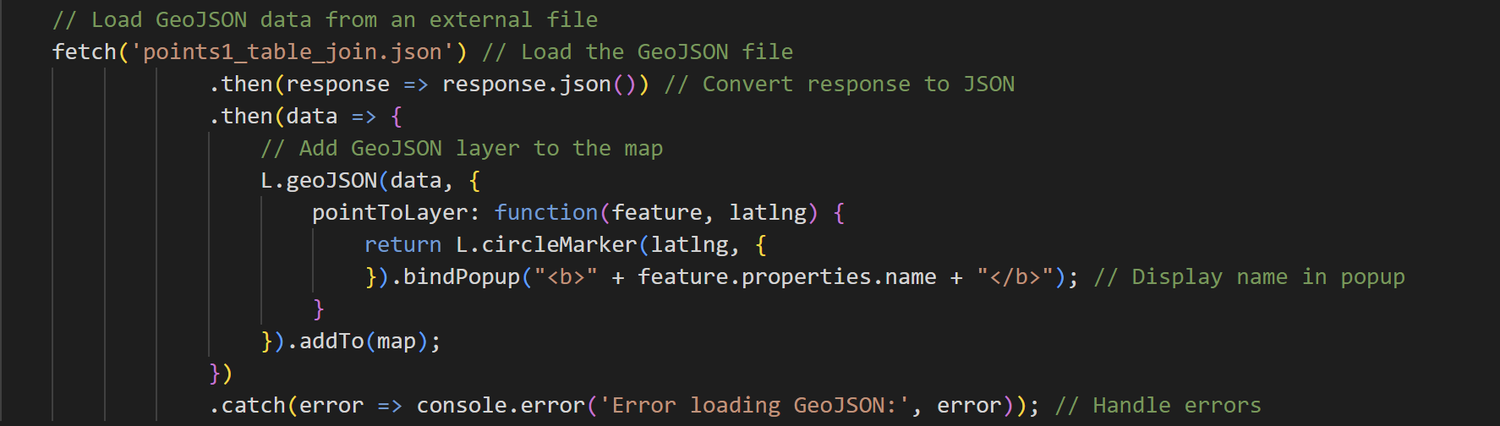 Adding GeoJSON Points to a Leaflet Map — mapping 101