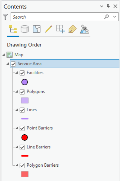 Making a Service Area Analysis Layer — mapping 101