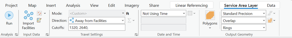 Making a Service Area Analysis Layer — mapping 101