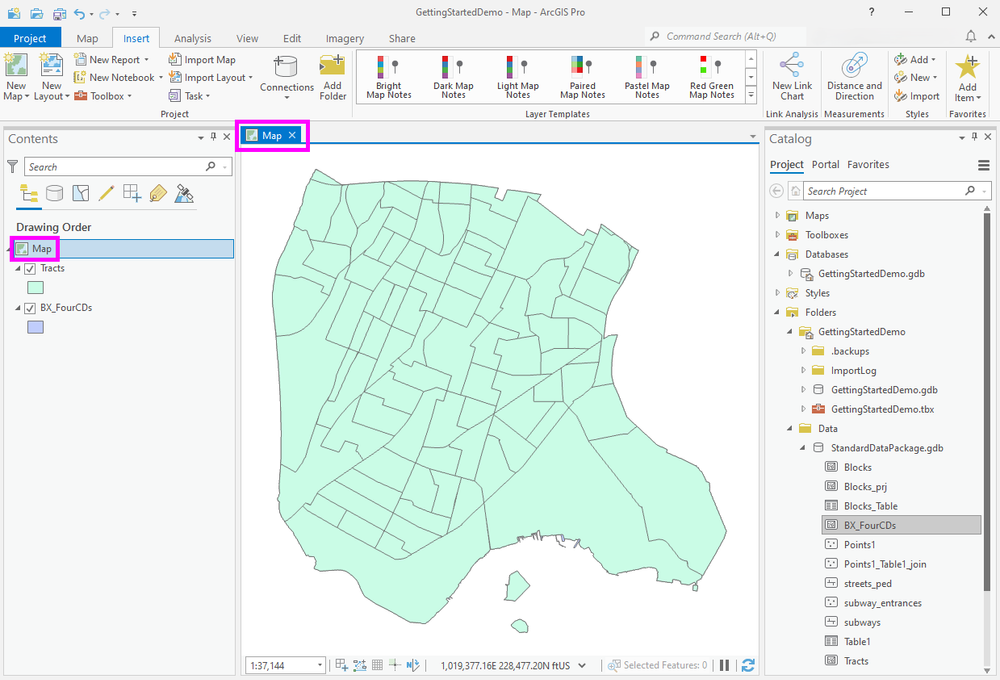 Map Views in ArcGIS Pro — mapping 101