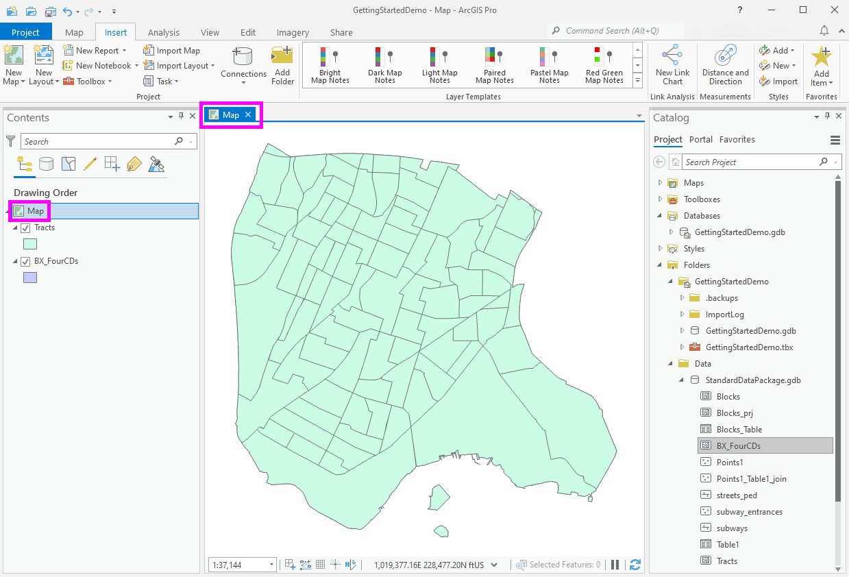 Map Views in ArcGIS Pro — mapping 101