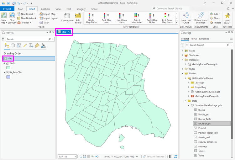 Map Views in ArcGIS Pro — mapping 101