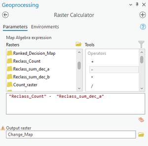 Using the Raster Calculator for Map Algebra — mapping 101