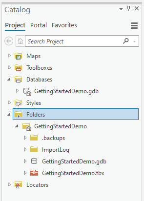 The ArcGIS Pro Interface — mapping 101