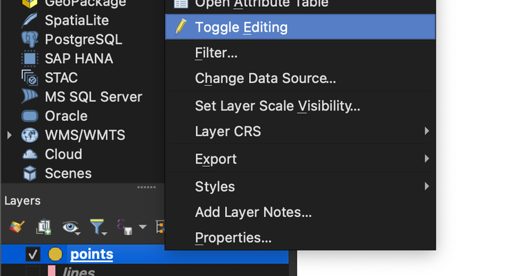 Digitizing Points — mapping 101
