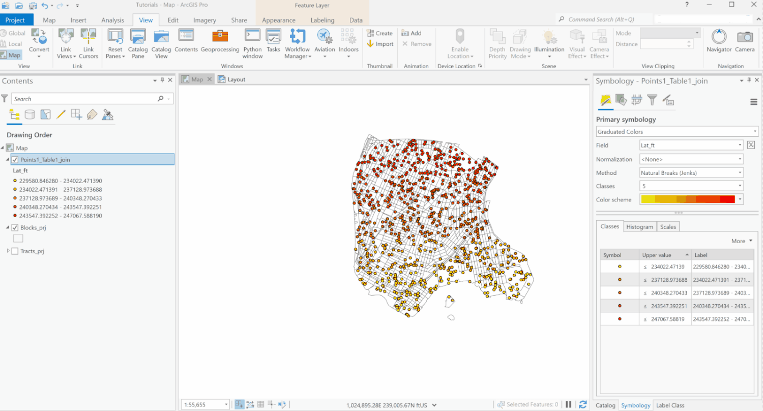 Changing the Maximum Sample Size (Quantitative Symbology Options ...