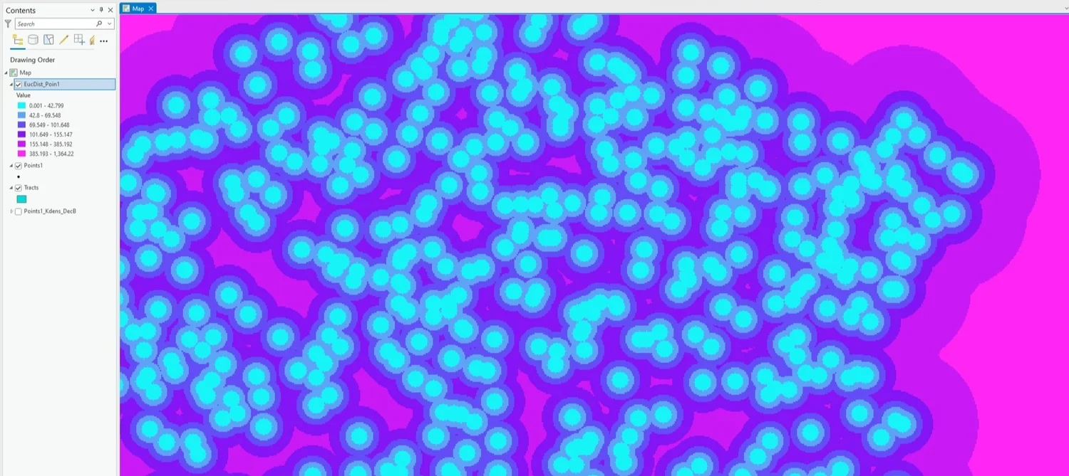 Archived 2025: Creating Euclidean Distance Rasters from Vector Inputs ...