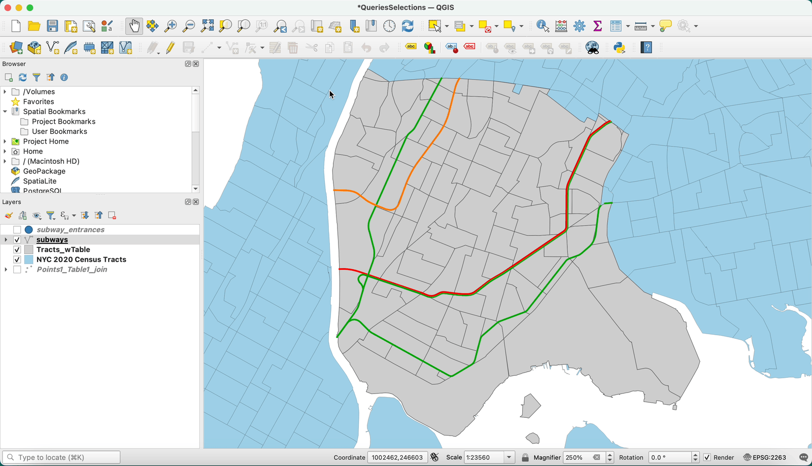 Using Bookmarks for Map Views — mapping 101