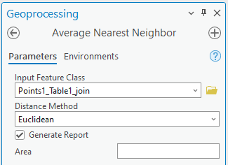 Using the Average Nearest Neighbor Test for Spatial Clustering ...