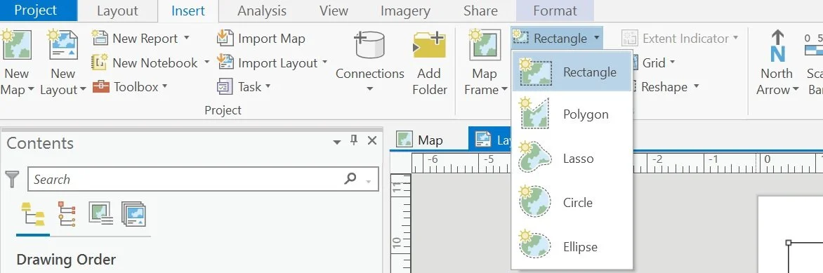 the Layout View & Map Frames — mapping 101