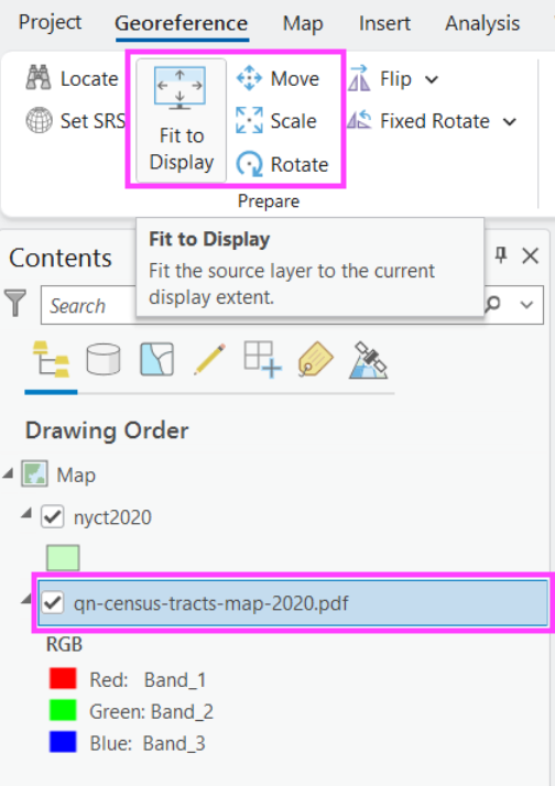Georeferencing in ArcGIS Pro — mapping 101