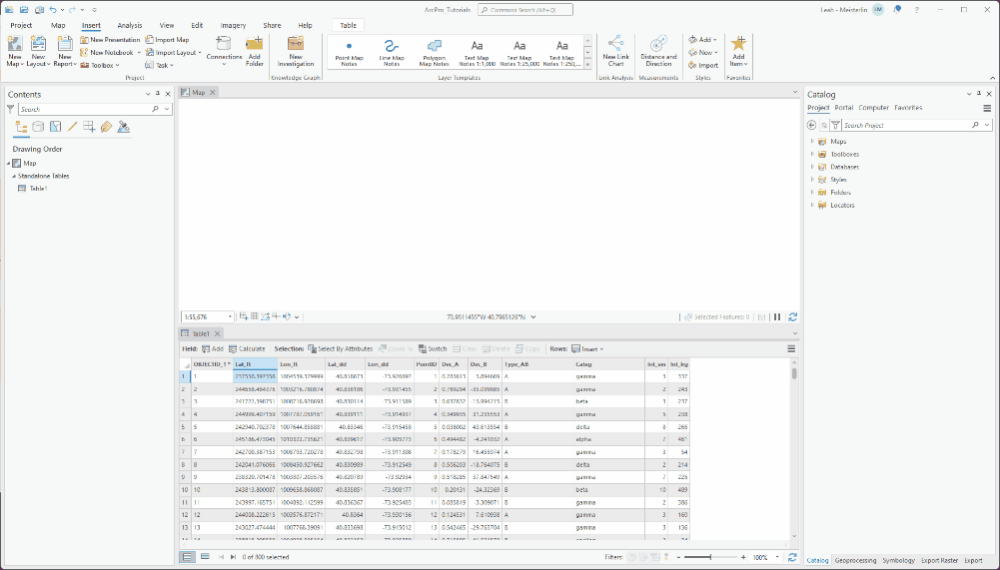 Plotting XY Coordinates — mapping 101