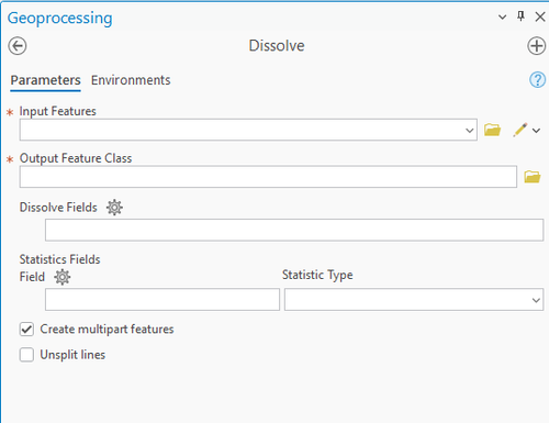 Dissolving Features — mapping 101