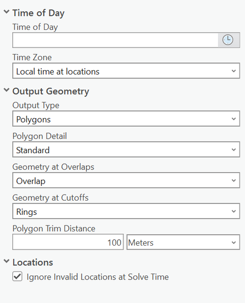 Making a Service Area Analysis Layer — mapping 101