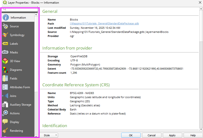 All About Layer Properties — mapping 101