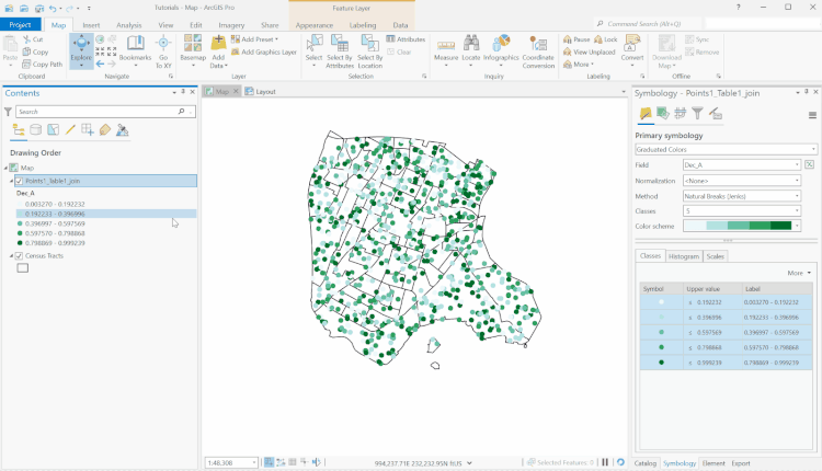 Labeling Features with Attributes — mapping 101