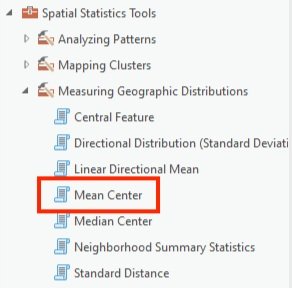 Finding the (Average) Center of Features — mapping 101