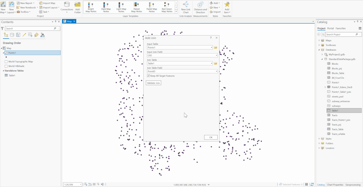 Table Joins — mapping 101