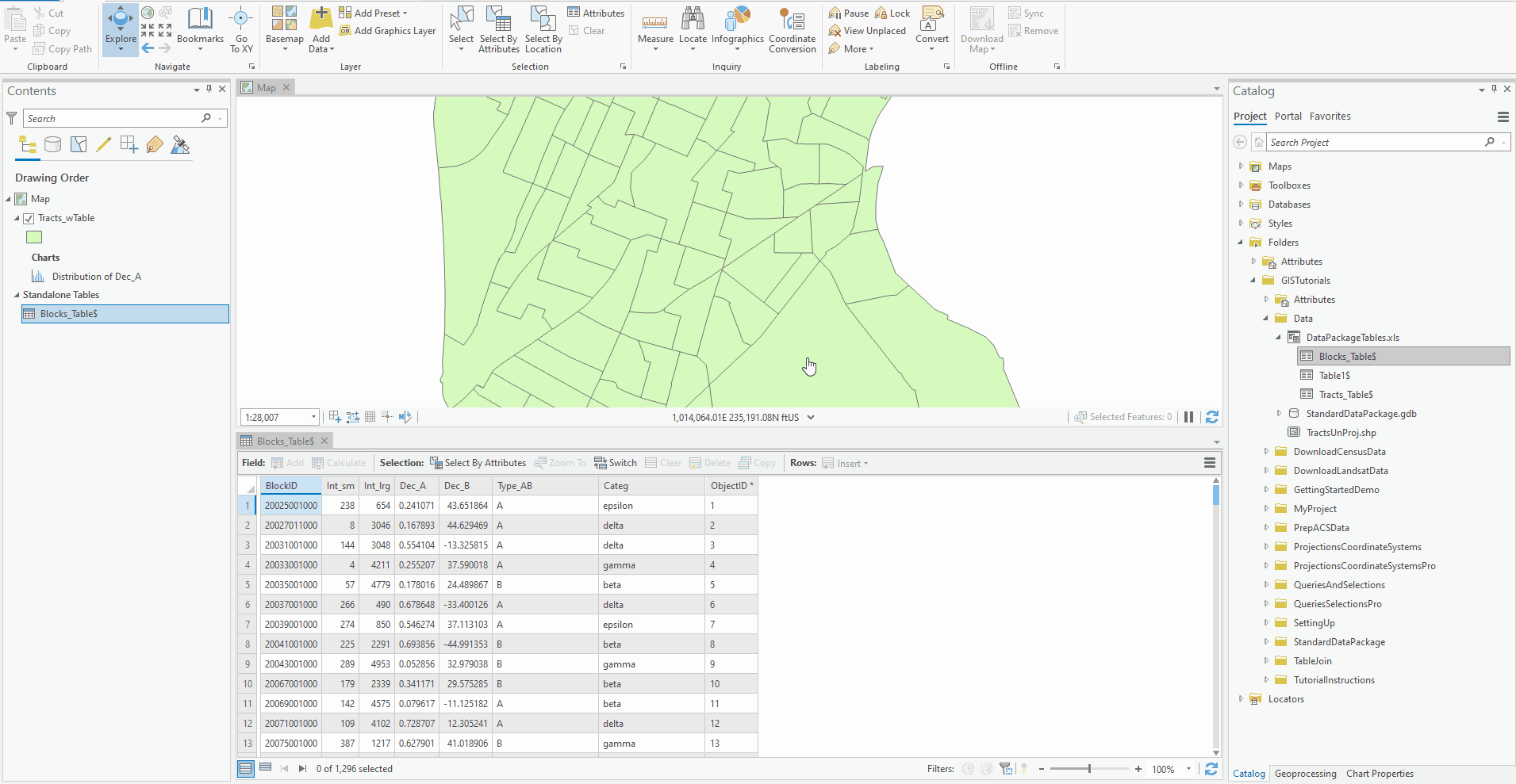 Working with Excel Sheets in ArcGIS Pro — mapping 101