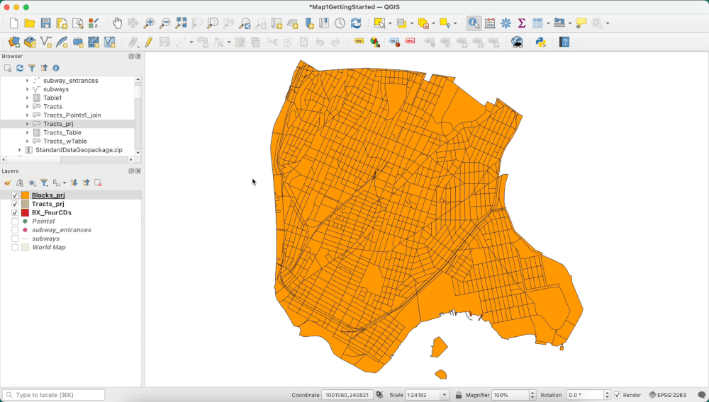Accessing Feature Attributes — mapping 101