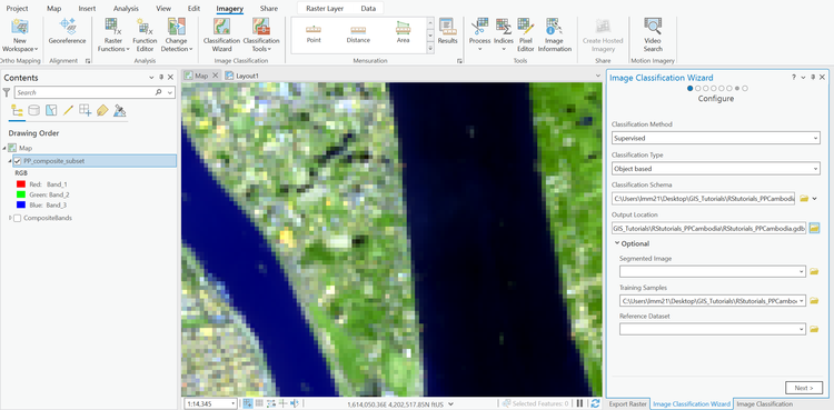 Using Esri’s Image Classification Wizard — mapping 101