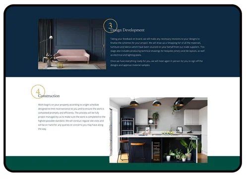 Squarespace for Interior Designers - Squarespace Website Designer