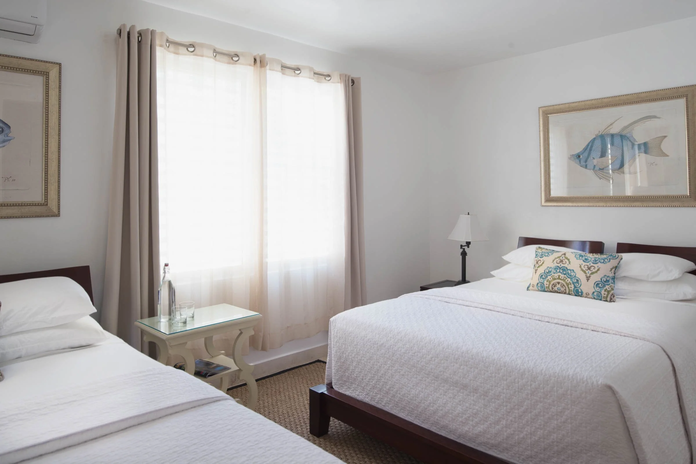 Malecon House: Double Queen Guest Room - Vieques PR