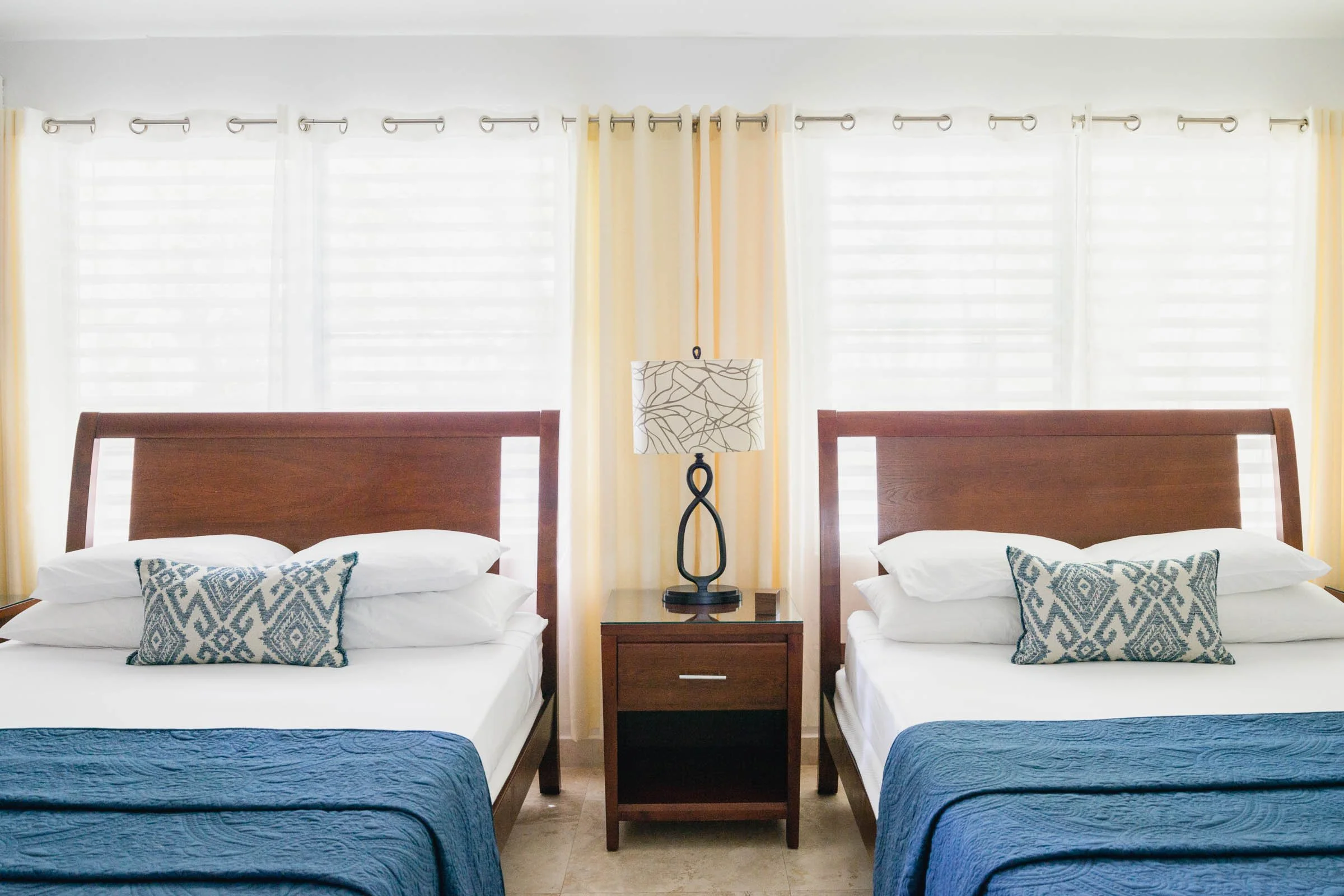 Malecon House: Double Queen Guest Room - Vieques PR
