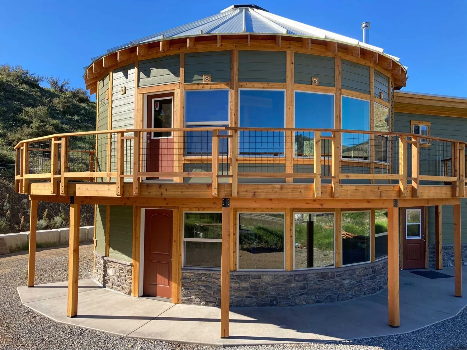 Cedar Thirty | 30-Foot Yurt Kit — Smiling Woods Yurts
