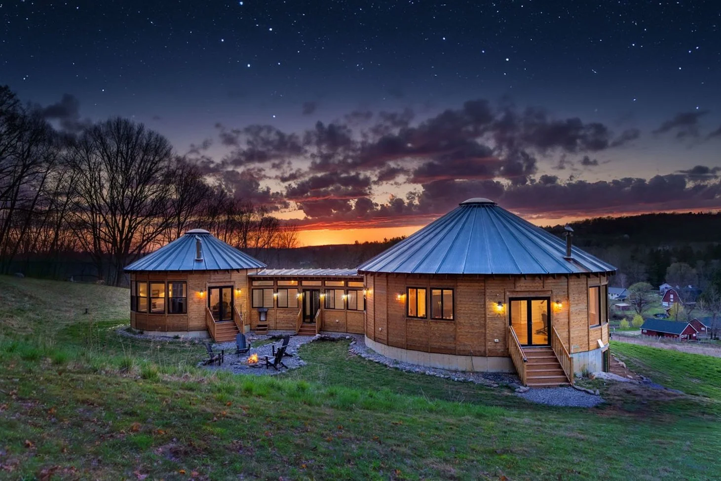 Smiling Woods Yurts | Handcrafted Wooden Kit Homes | USA