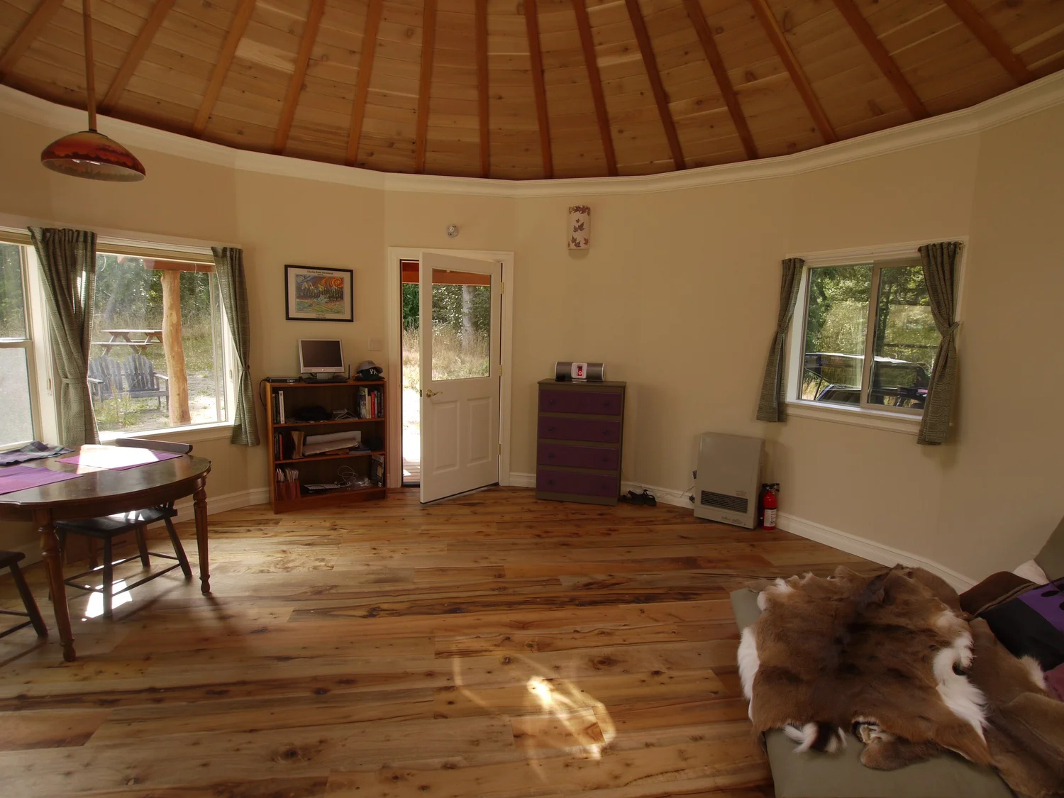 Birch Twenty | 20-Foot Yurt Kit — Smiling Woods Yurts