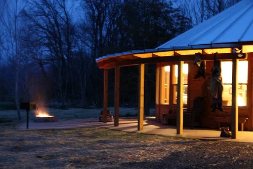 Ponderosa Thirty Five | 35-Foot Yurt Kit | Large Prefab Wooden Yurt ...