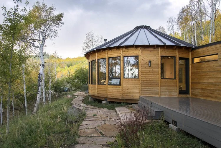 Wood Yurt Kits | Handcrafted Prefab Yurt Kits — Smiling Woods Yurts