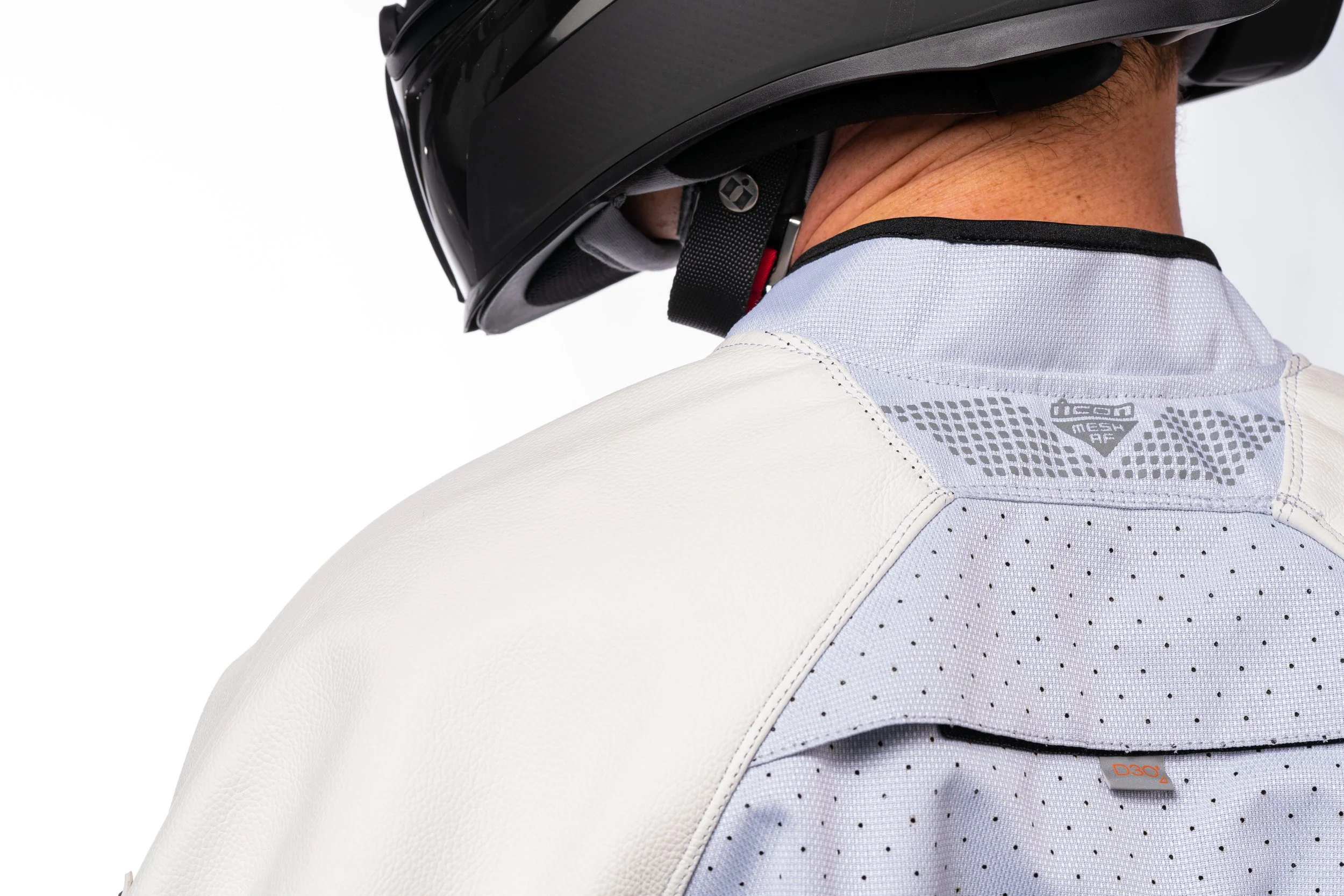 Men's Mesh AF Leather Jacket — Ride Icon