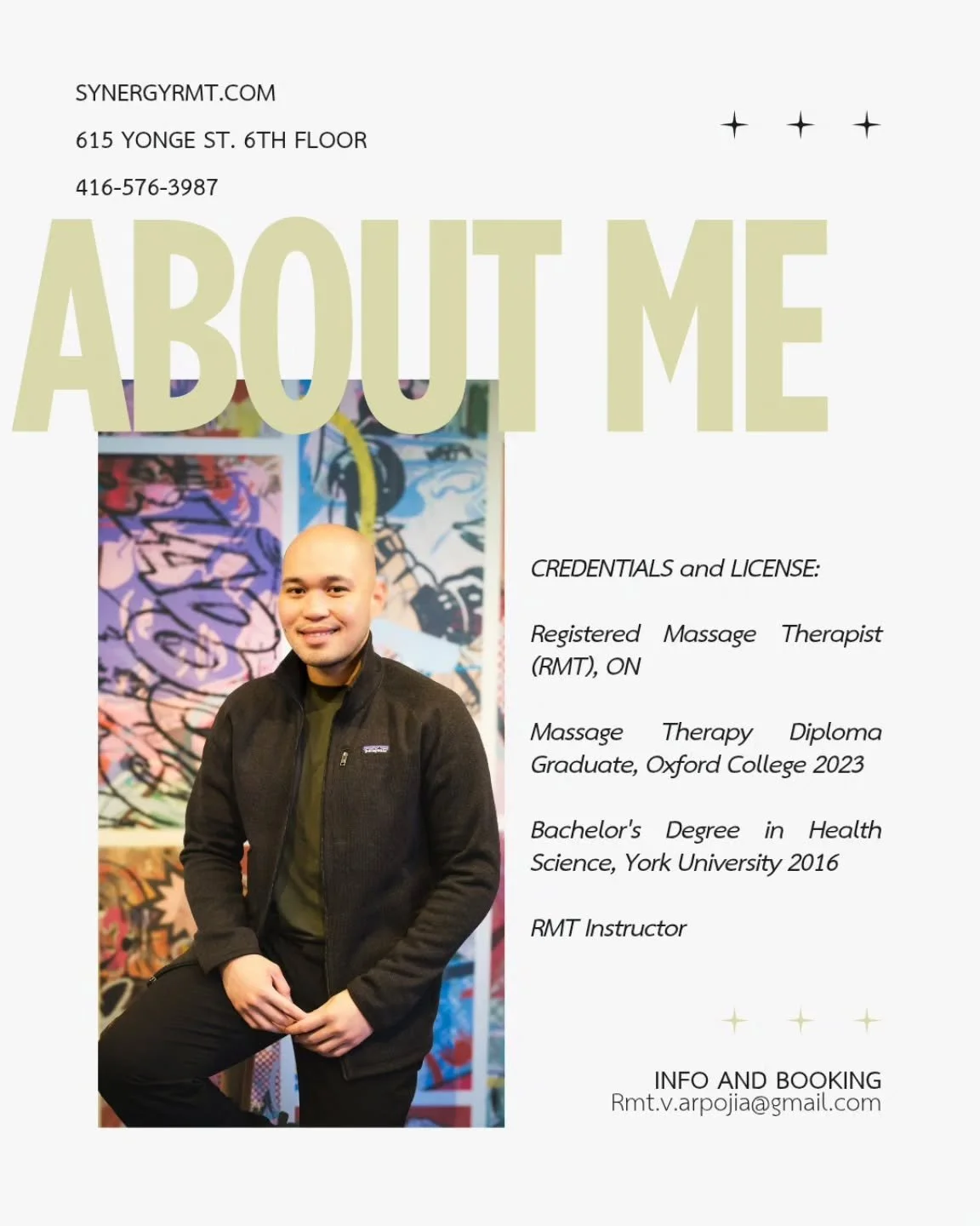 Registered Massage Therapist| RMT Downtown Toronto|LGBTQ Friendly