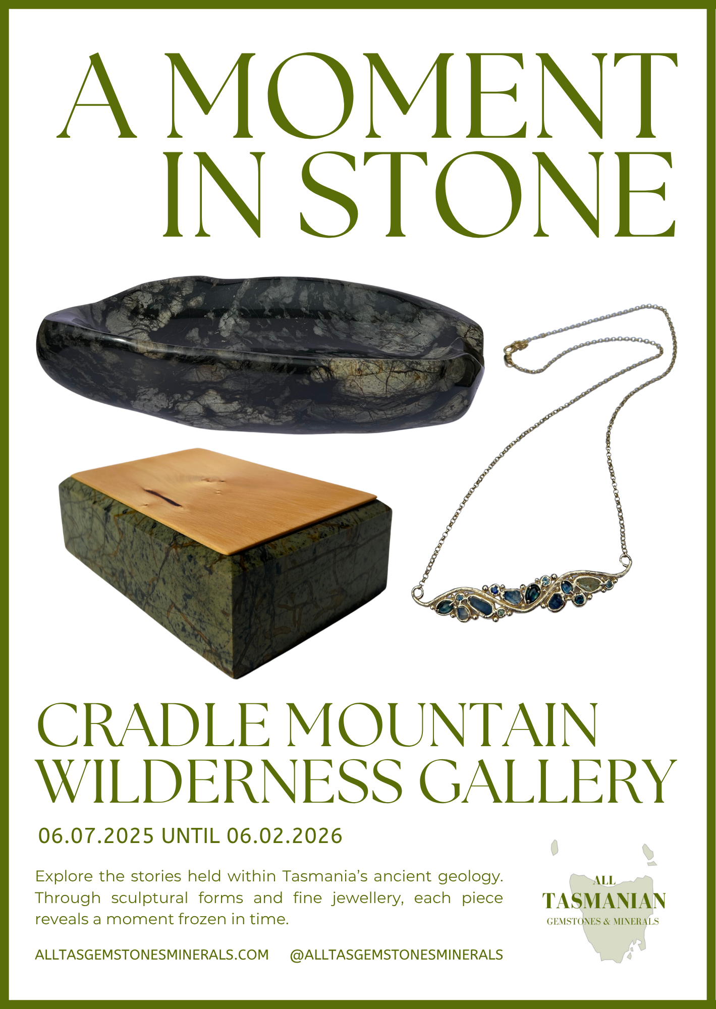 All Tasmanian Gemstones & Minerals