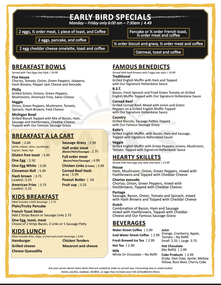 Mark's Diner Portage