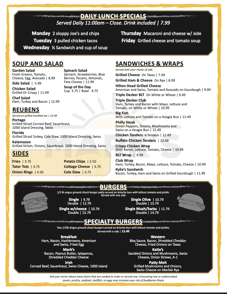 Mark's Diner Portage