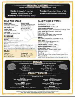 Mark's Diner Portage