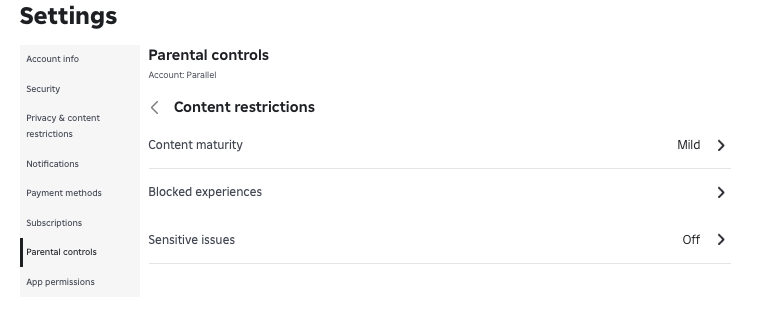Roblox Parental Controls: A Parent’s Guide to Safety Settings | Little ...
